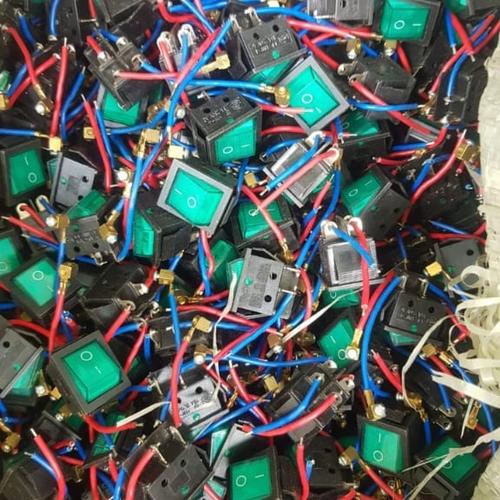 Jual saklar power 4p lampu hijau original 16a/250vac - Jakarta Barat ...