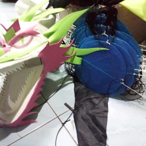 Jual Layangan naga Mini diameter 20cm - Biru, 100 keping - Kab. Bantul ...