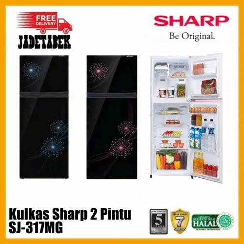 Jual Kulkas 2 Pintu SHARP SJ-317MG-DB DP 2 DOOR REFRIGERATOR - DP - Kota Depok - Super~99 ...