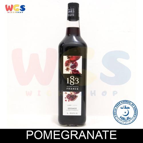 Jual Syrup 1883 Maison Routin France Pomegranate Flavored 33.8 fl oz ...