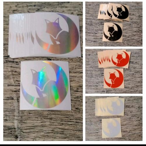 Jual STICKER LOGO WHITEFOXPROJECT WFP CUTTING STIKER WHITE FOX PROJECT ...