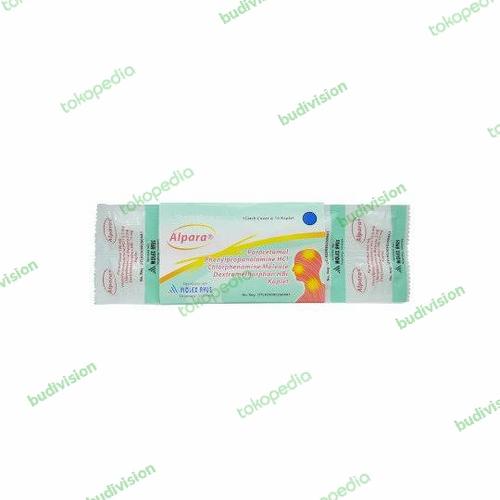 Jual Alpara Obat Batuk / Pilek / Demam / Sakit Kepala / 10 Tablet ...
