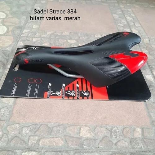 Jual JOK SEPEDA MTB LIPAT TOURING ROADBIKE SADEL STRACE HEART HITAM ...