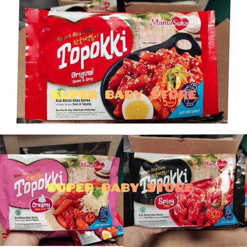 Jual Mamasuka Topokki Spicy 134gr / Tteokbokki Instan / Tokpoki ...