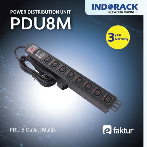 Jual Power Distribution Unit Multi Socket 8 Port : PDU8M Universal ...