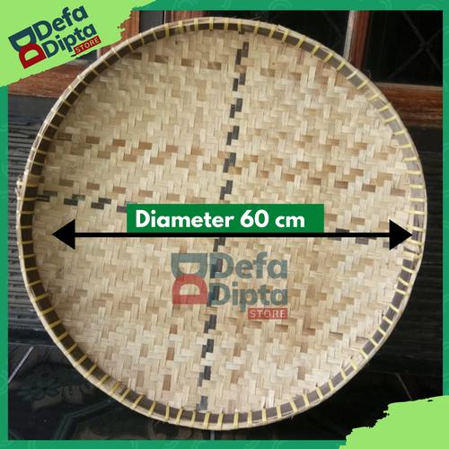 Jual Tampah Bambu Diameter 60cm / Nyiru Tempeh Nampah Tampah Bambu ...