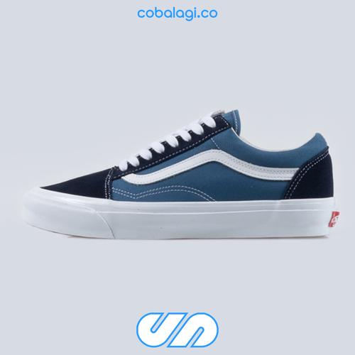 Jual VANS Old Skool Vault OG LX Navy White Summer Spring 2020 Original ...