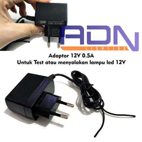 Jual ADAPTOR POWER SUPPLY 220V AC TO 12V DC 0.5A 500Ma - Jakarta Utara ...