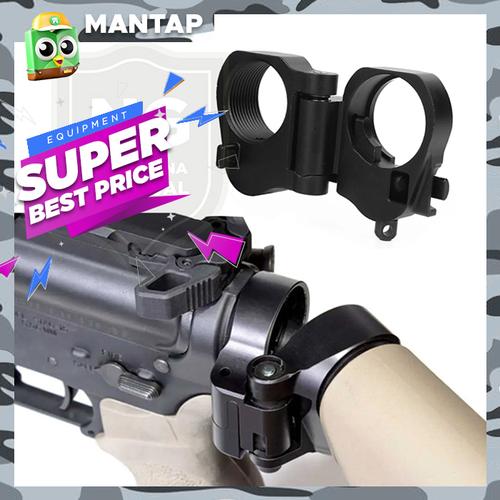 Jual Law Tactical Folding Stock Adapter Popor Lipat GBBR M4 M16 AR15 ...