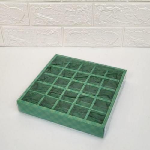 Jual Box Nastar Idul Fitri Kotak Sekat 25 Hijau Packaging Hampers ...