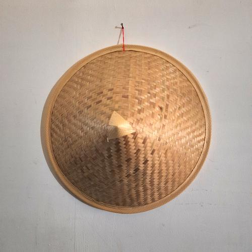 Jual Caping Gunung Premium D40 CM Anyaman Bambu | Caping Ospek Maba UGM ...