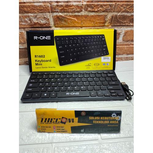 Jual Keyboard Mini R-ONE R1602 USB ORIGINAL - Hitam - Kab. Probolinggo ...
