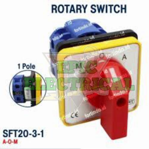 Jual Jual Selector Switch 1P 3 Posisi SFT20-3-1 Merk Fort - Jakarta ...