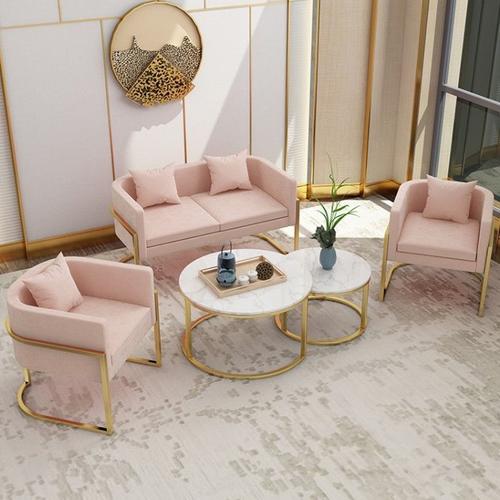 Jual set meja tamu besi modern set sofa kursi tamu besi minimalis - Kab ...