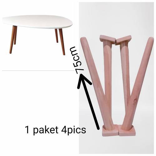 Jual kaki meja kayu bulat minimalis 75cm set - Kab. Bogor - kailashof1 ...