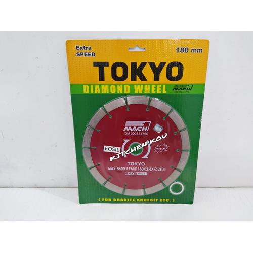 Jual DIAMOND WHEEL TOKYO 180 MM X 7 INCH / MATA POTONG BETON 7 INCH ...