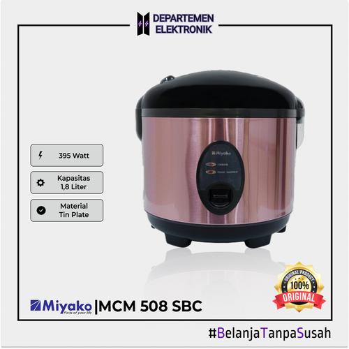 Promo MIYAKO MCM-508 SBC MagicCom / Rice Cooker 3IN1 ROSEGOLD - Kota ...