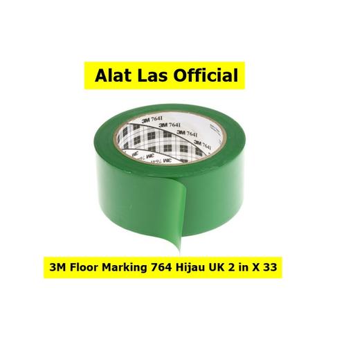 Jual 3M Floor Marking Tape 764 Hijau Isolasi Lantai Lakban Lantai ukuran 2" - Jakarta Barat ...