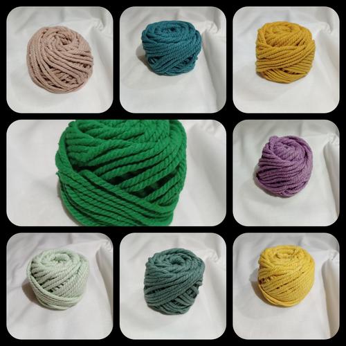 Jual PART 5 | Tali katun macrame 4mm | Benang Macrame - Hijau neon ...