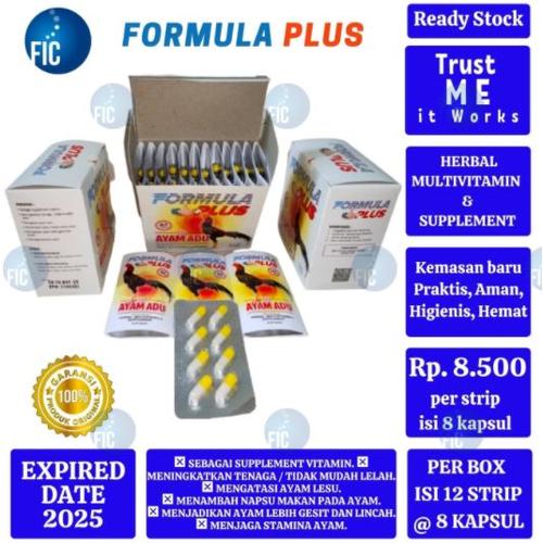 Jual DOPPING AYAM ADU FORMULA PLUS - HERBAL MULTIVITAMIN & SUPPLEMENT ...