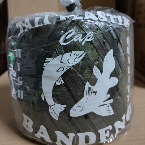 Jual Tali Rapia 9ons/Tali Rafia Rafiah Rapiah/Tali Plastik Hitam 900 ...