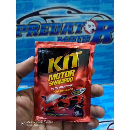Jual KIT SHAMPOO MOTOR SACHET 30ML PLUS SILICON MENGKILAP TIDAK MERUSAK ...
