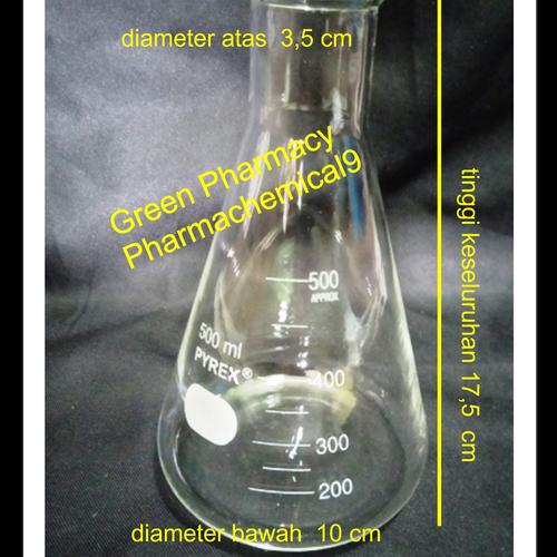 Jual labu erlenmeyer 500 ml pyrex - Kota Bandung - Pharmachemical9 ...