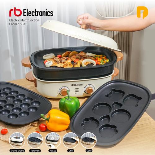 Jual ALAT MASAK ELEKTRIK SERBAGUNA MULTI COOKER ELECTRIC RB ELECTRONICS - Kota Medan - TENTRILIA ...