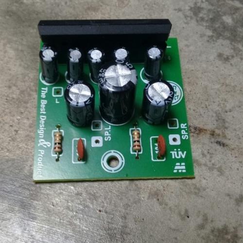 Jual kit power ampli amplifier mini mono ic la4440 la 4440 18watt 18 ...