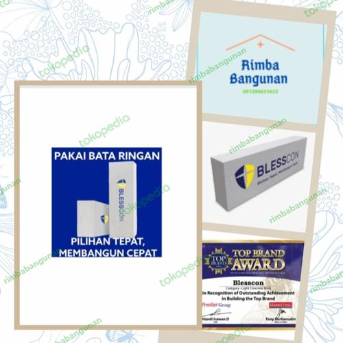 Jual Bata ringan Blesscon Hebel AAC murah berkualitas - 1 m ³ - dengan ...
