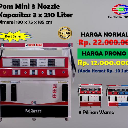 Jual Pom Mini - Pertamini 3 Nozzle 3 x 220 Liter - Kab. Purwakarta ...