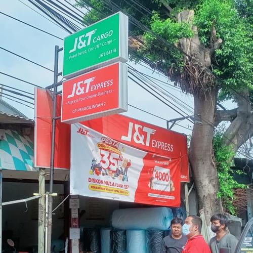 Jual neonbox jnt express dan kargo 60x95 - Jakarta Timur - Indosign ...