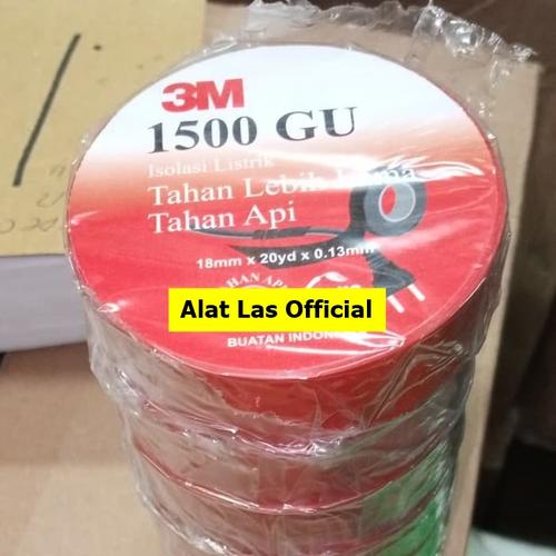 Jual Isolasi 3M 1500 GU Merah/ Tahan Panas/Isolasi Listrik - Jakarta ...