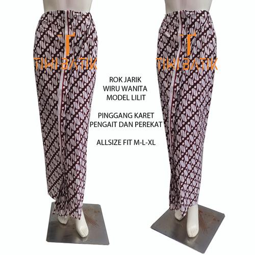 Jual Rok Wiru Jarik Lilit Wanita Adat Jogja - Putih Parang, All Size ...