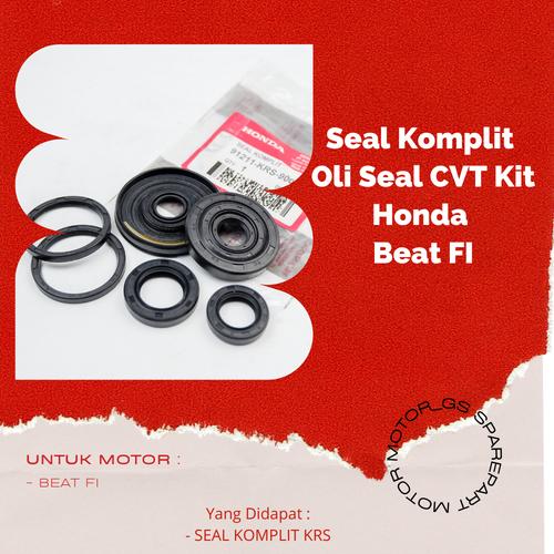 Jual Seal Komplit Honda Beat FI / Oli Seal CVT Komplit Honda Beat FI KZL - Kota Tangerang ...