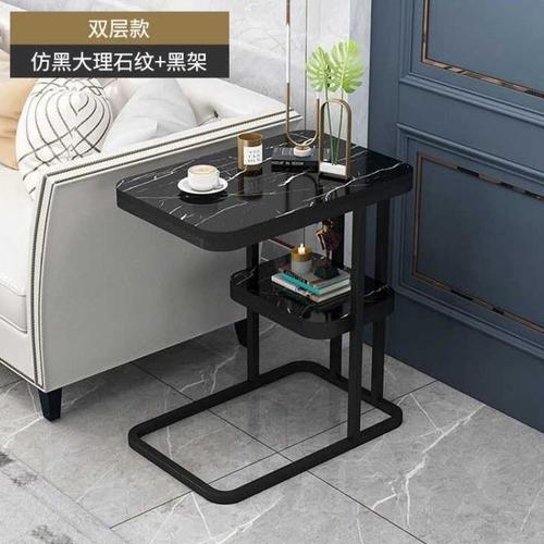 Jual Meja Tamu Marbel 2 Layer / Meja Sudut / Meja Sofa / Meja Ngopi ...