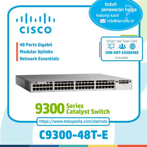 Jual Cisco C9300-48T-E Catalyst 9300 Series Switch + Smart Net ...
