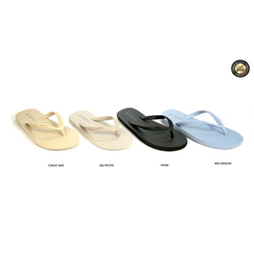 Promo ZANDILAC - SANDAL JEPIT WANITA JPT3561WD - Abu peyote, S - Kab ...