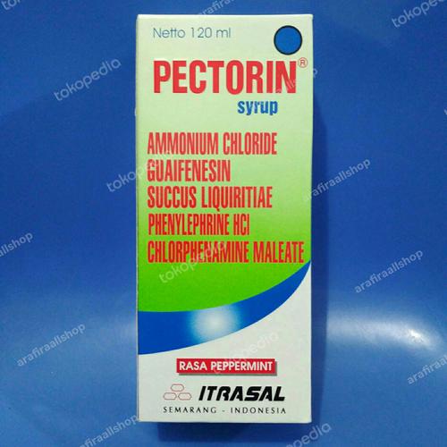 Jual syrup obat batuk berdahak dan pilek pectorin 120 ml - Jakarta ...