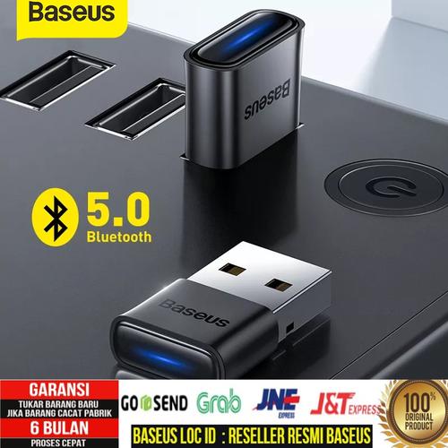Jual BASEUS MINI USB BLUETOOTH DONGLE WIRELESS ADAPTER V5.0 ADAPTOR ...