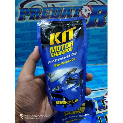 Jual KIT SHAMPOO MOTOR PUCH 200ML +SILICON BERSIH KILAP TIDAK MERUSAK ...