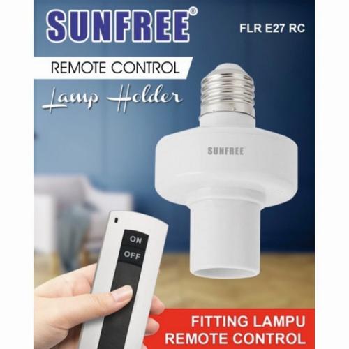 Jual Sunfree Fitting Lampu Remote Control FLR E27 RC - Lamp Holder ...