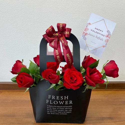 Jual BUKET BUNGA FRESH MAWAR KERANJANG/BUNGA KERANJANG/BUNGA MAWAR ASLI ...