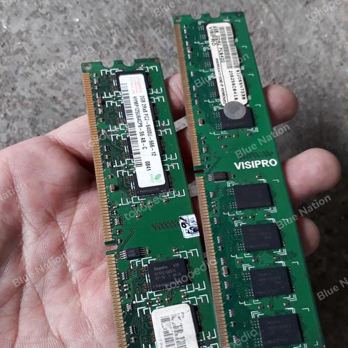 Jual Normal 2 Unit Ram ddr2 pc6400 Visipro & Hynix Korea - Kab ...
