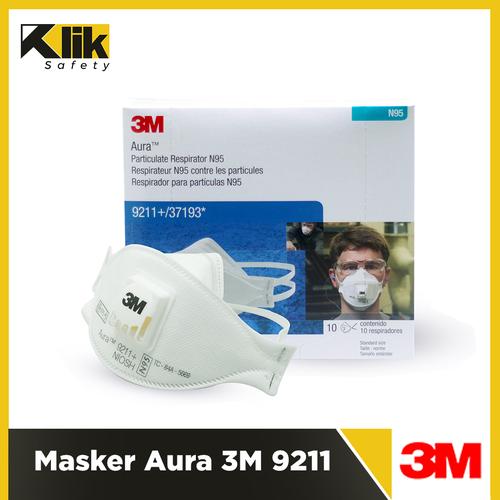 Promo Mask Surgical Masker Medis N95 3M 9211+ Headloop Satuan Original ...