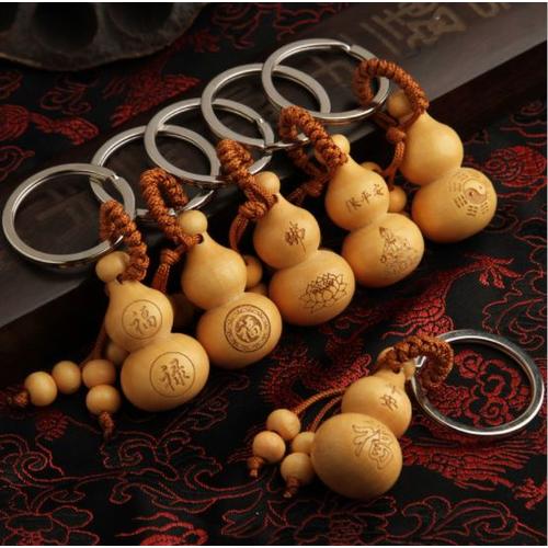 Jual Gantungan Kunci Kayu Botol Tuak Bentuk Labu Ukir - Hulu Calabash ...