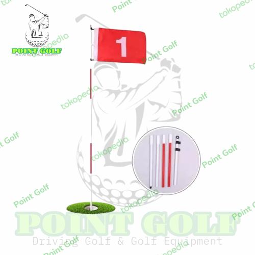 Jual Hole Tiang Bendera Golf 1 Set - Hole Golf Original Putting Green ...