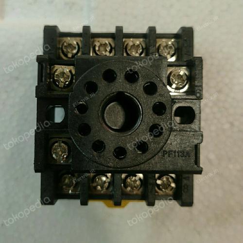 Jual Soket Relay / Timer 11 kaki /pin PF113A - Jakarta Pusat - Electrik ...