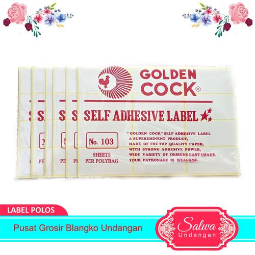 Jual Label Putih Polos Isi 84 Mata Harga Murah - Kota Semarang - Salwa ...