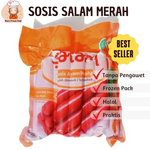 Jual Sosis Salam Merah 750gr Sosis Ayam - 750g - Kota Surabaya ...